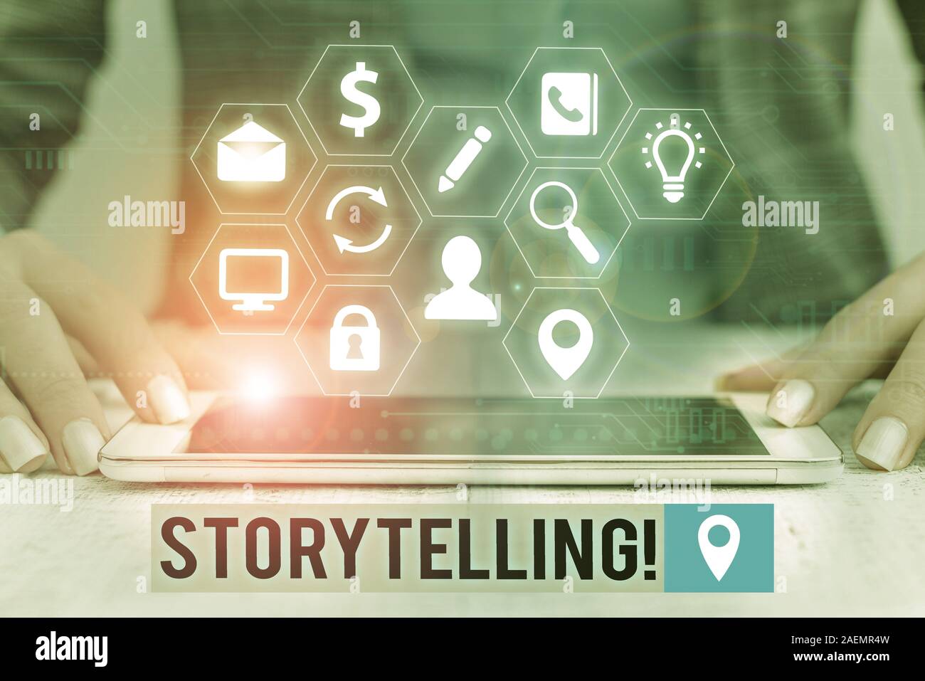 Text sign showing Storytelling. Business photo showcasing activity ...
