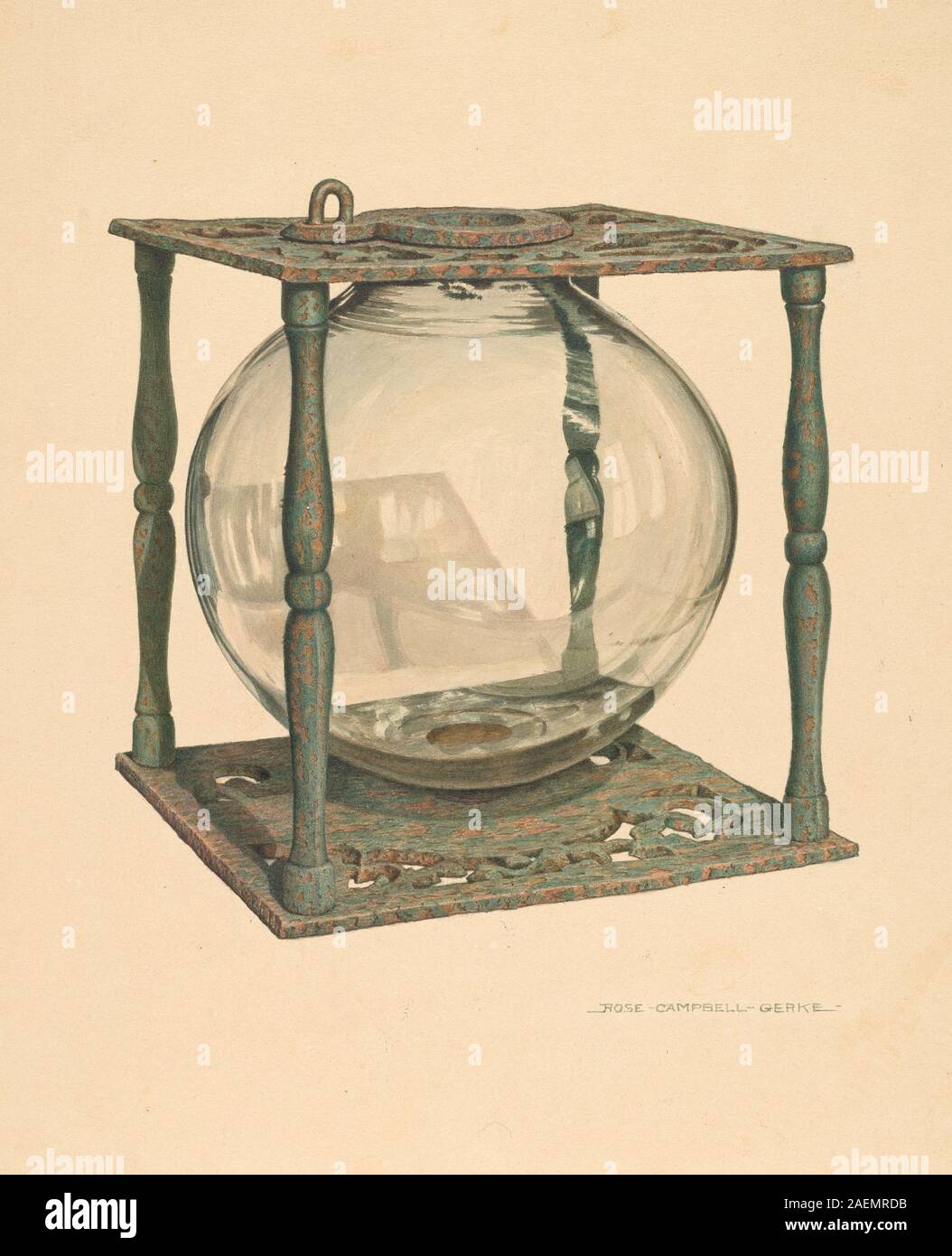 Rose Campbell-Gerke, Ballot Box, c 1939, Ballot Box; circa 1939 date ...