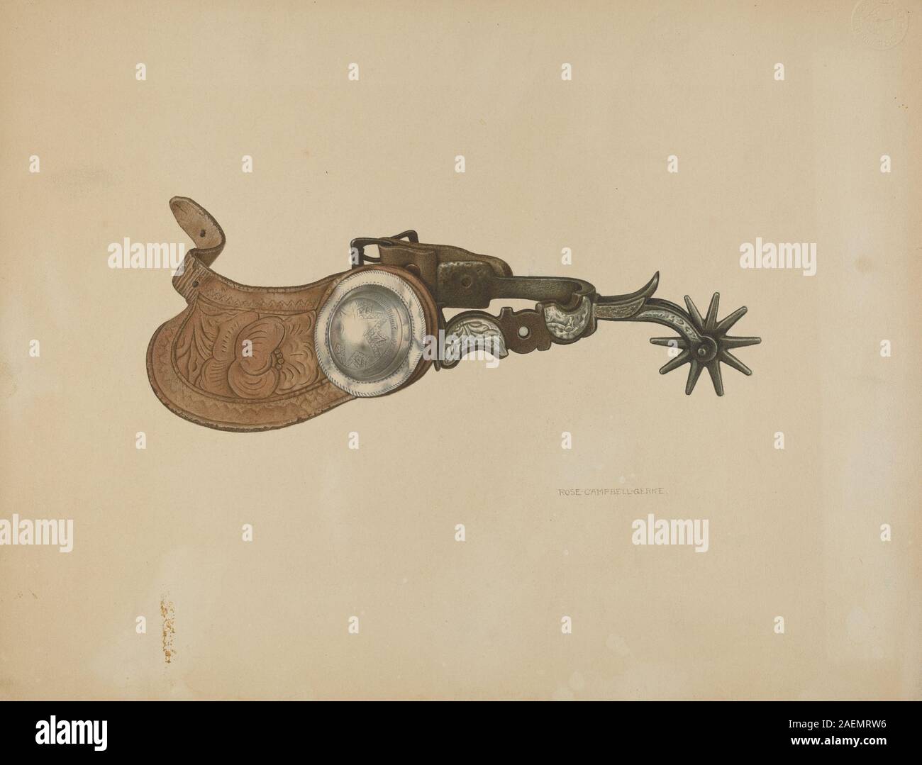 Rose Campbell-Gerke, Spur, c 1939, Spur; circa 1939 date Stock Photo ...