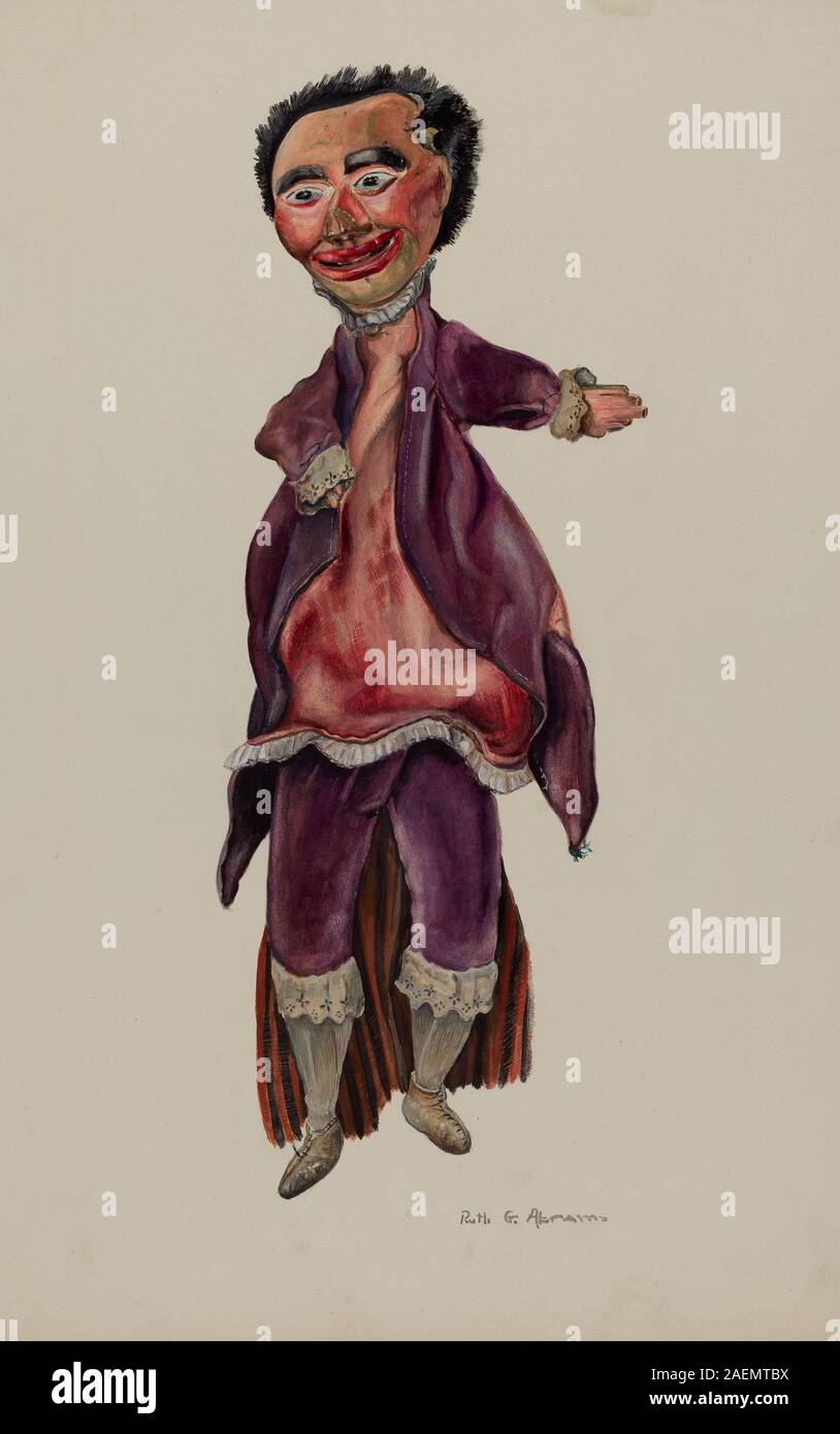 Ruth Abrams, The Doctor Marionette, c 1937, The Doctor Marionette; c ...