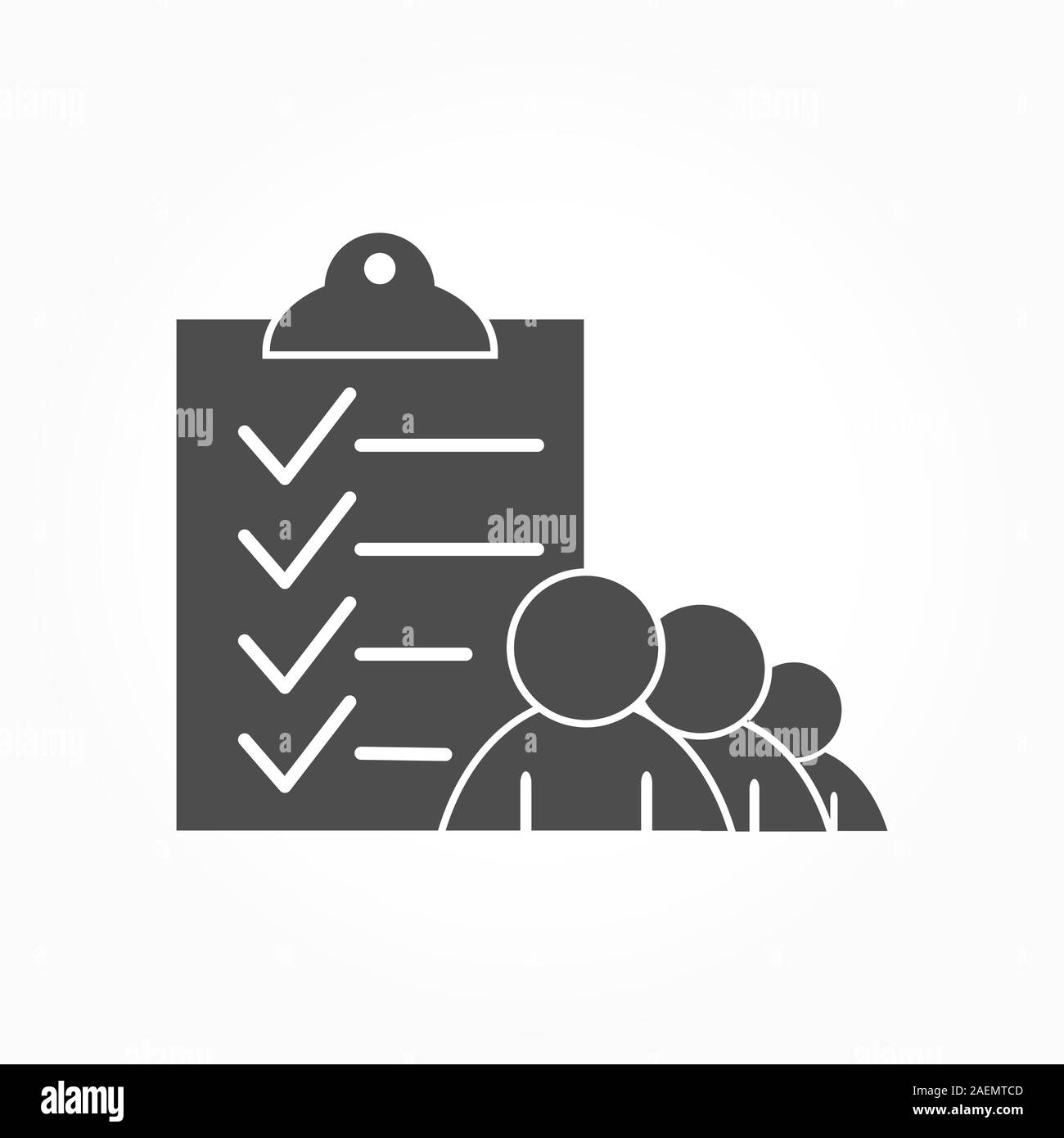 Editable icon of the ballot paper, survey or questionnaire of the ... Editable icon of the ballot paper, survey or questionnaire of the ...