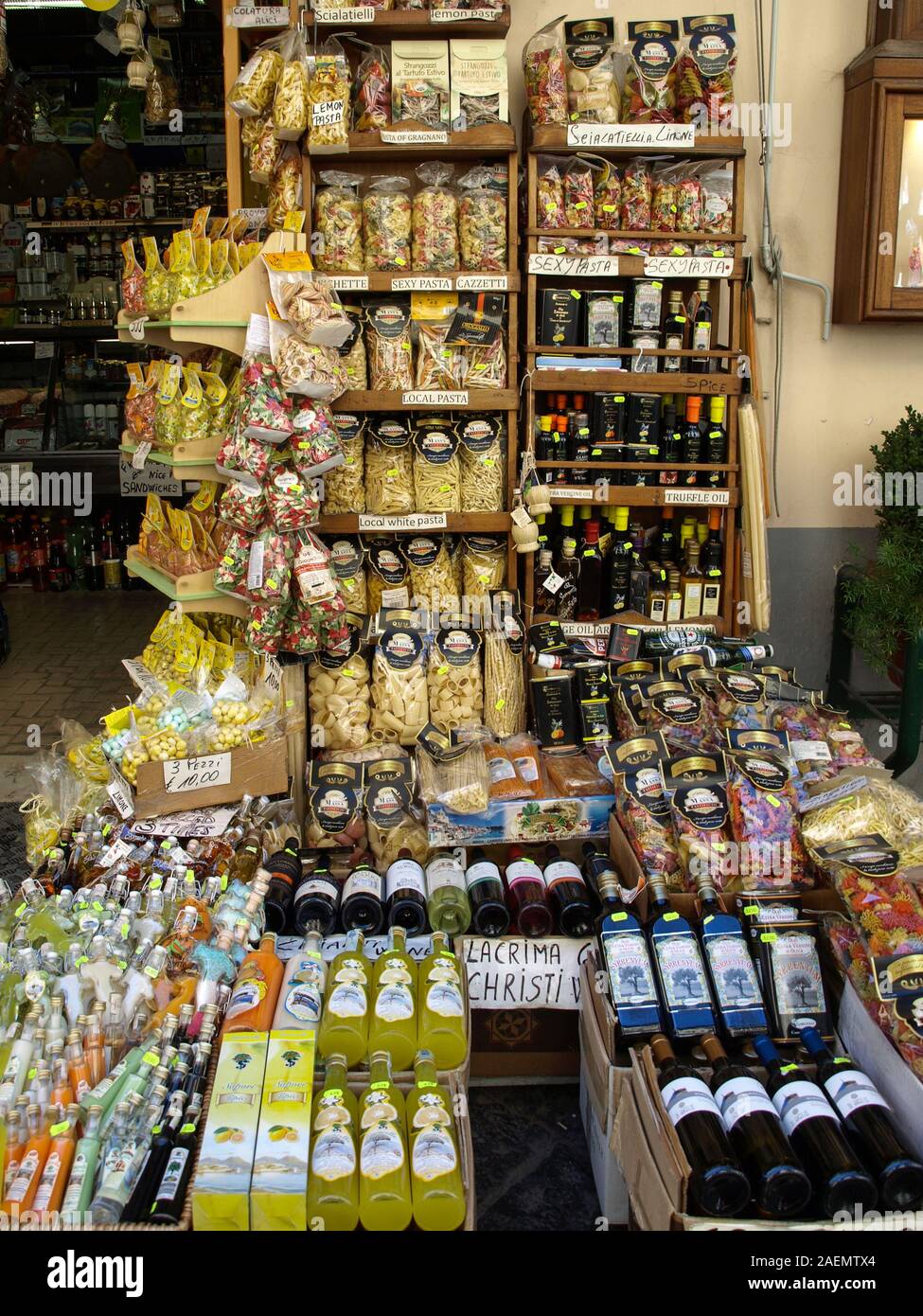 Limoncello Display High Resolution Stock Photography and Images - Alamy