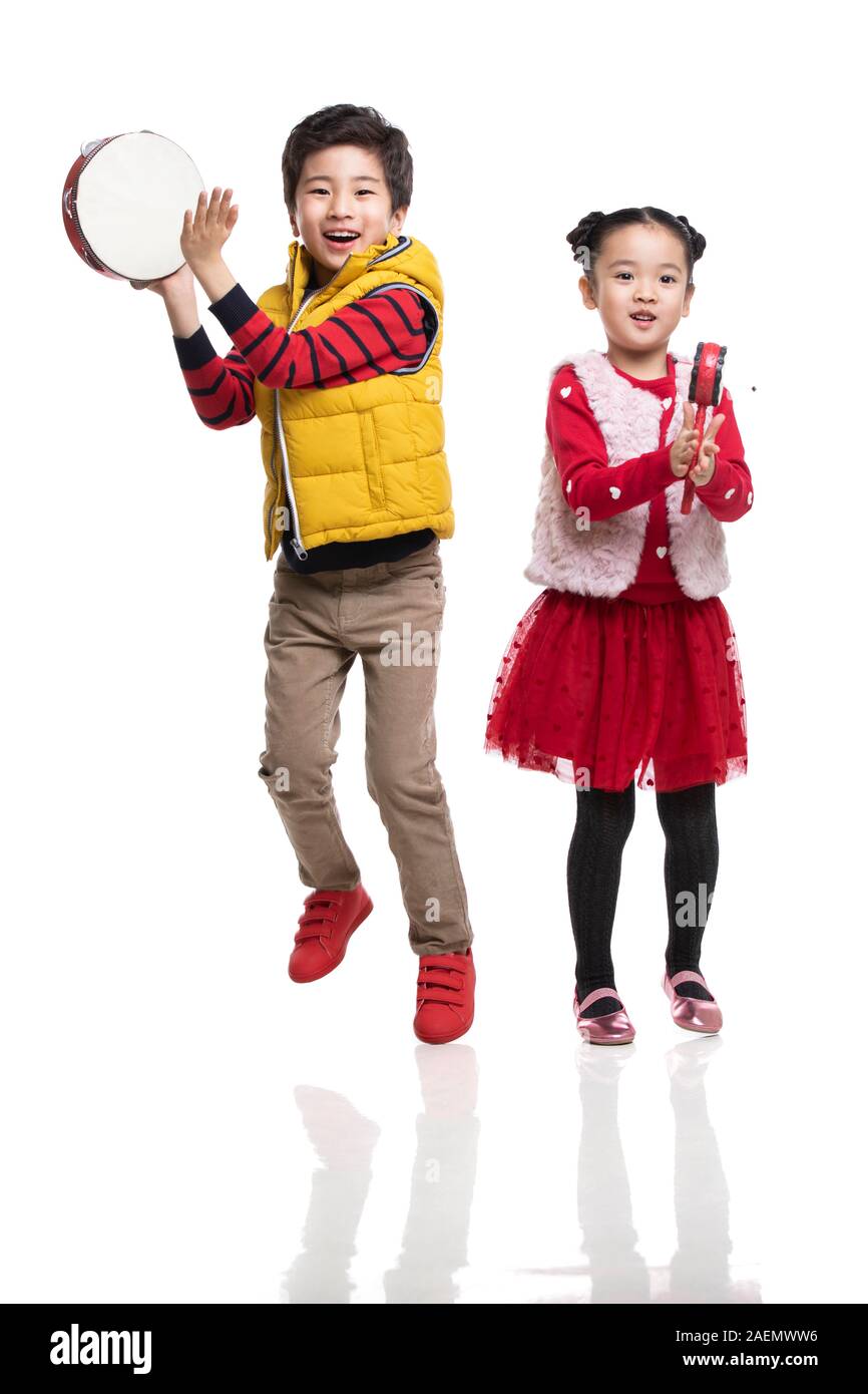 Musical sibling hi-res stock photography and images - Alamy