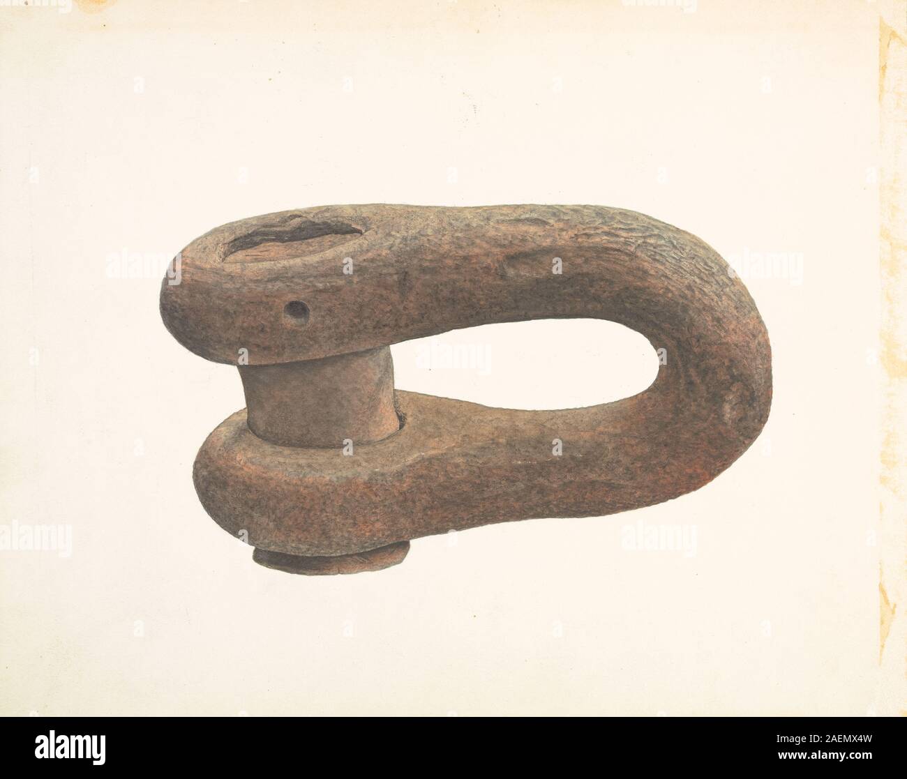 Samuel Faigin, Anchor Link, c 1938, Anchor Link; circa 1938 date Stock ...
