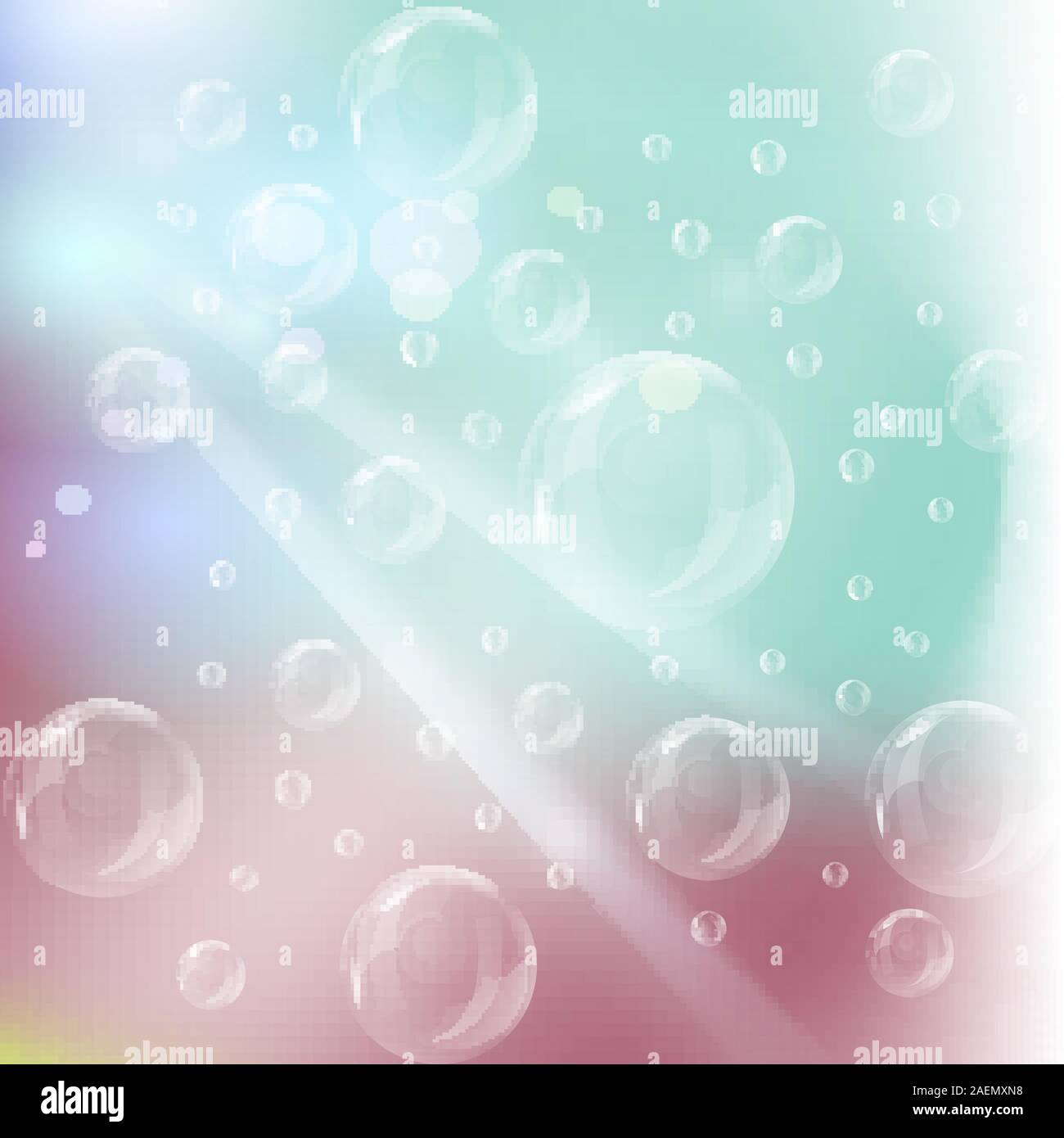 EPS10 vector of the realistic bubbles Stock Vector Image & Art - Alamy