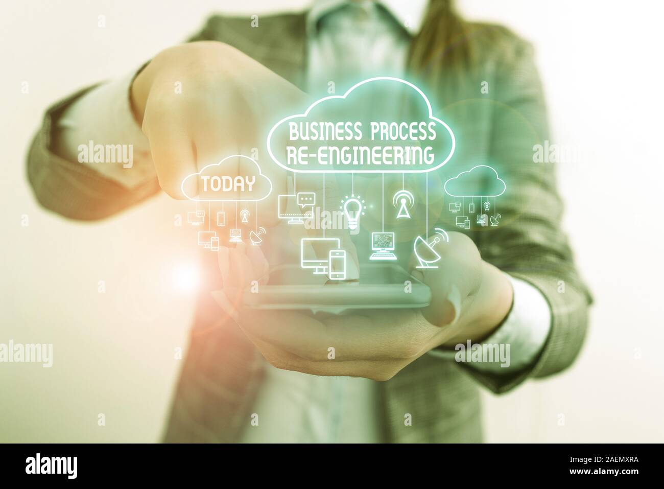 Writing note showing Business Process Re Engineering. Business concept ...