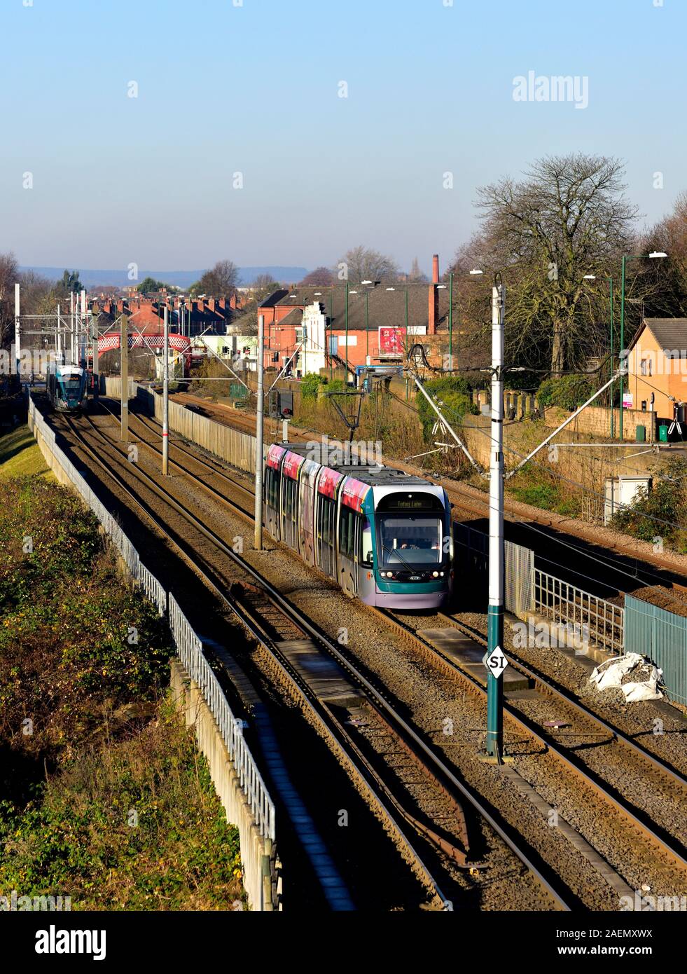Nottingham tram system hi-res stock photography and images - Alamy