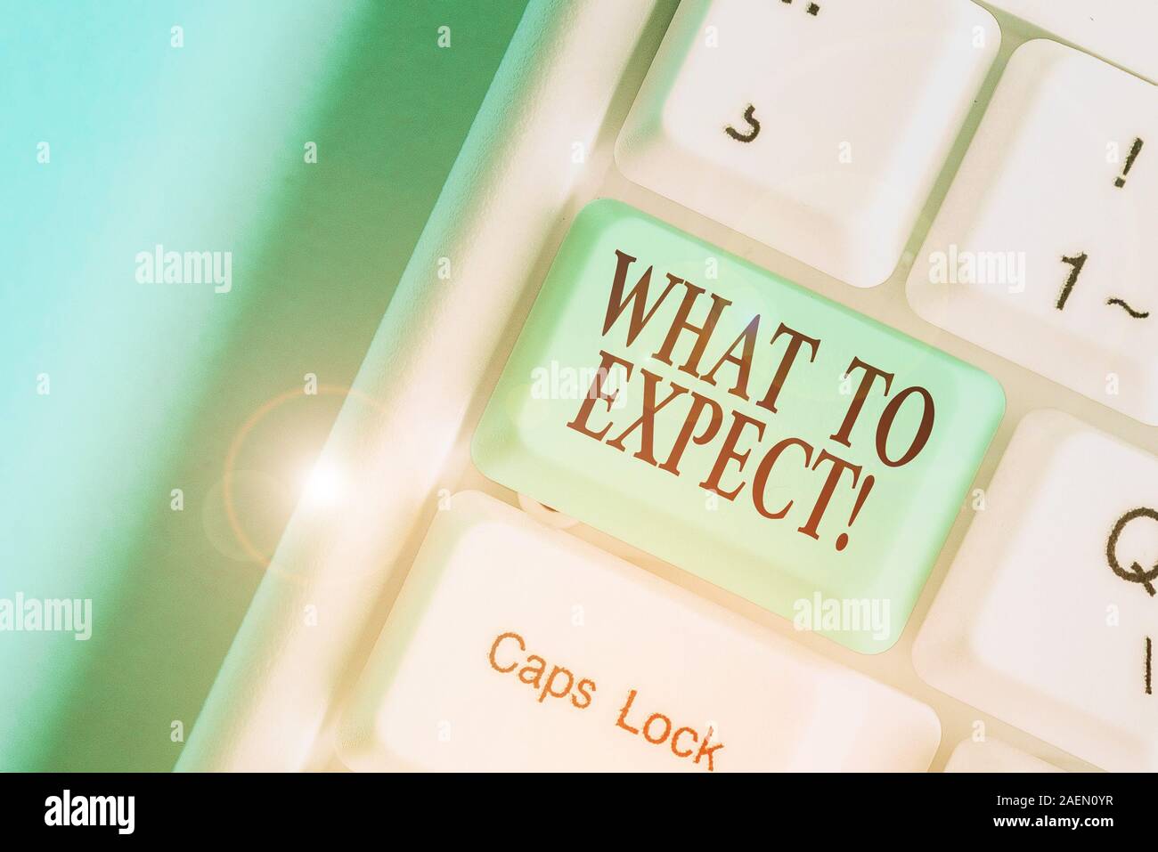 Handwriting text What To Expect. Conceptual photo asking about regard ...