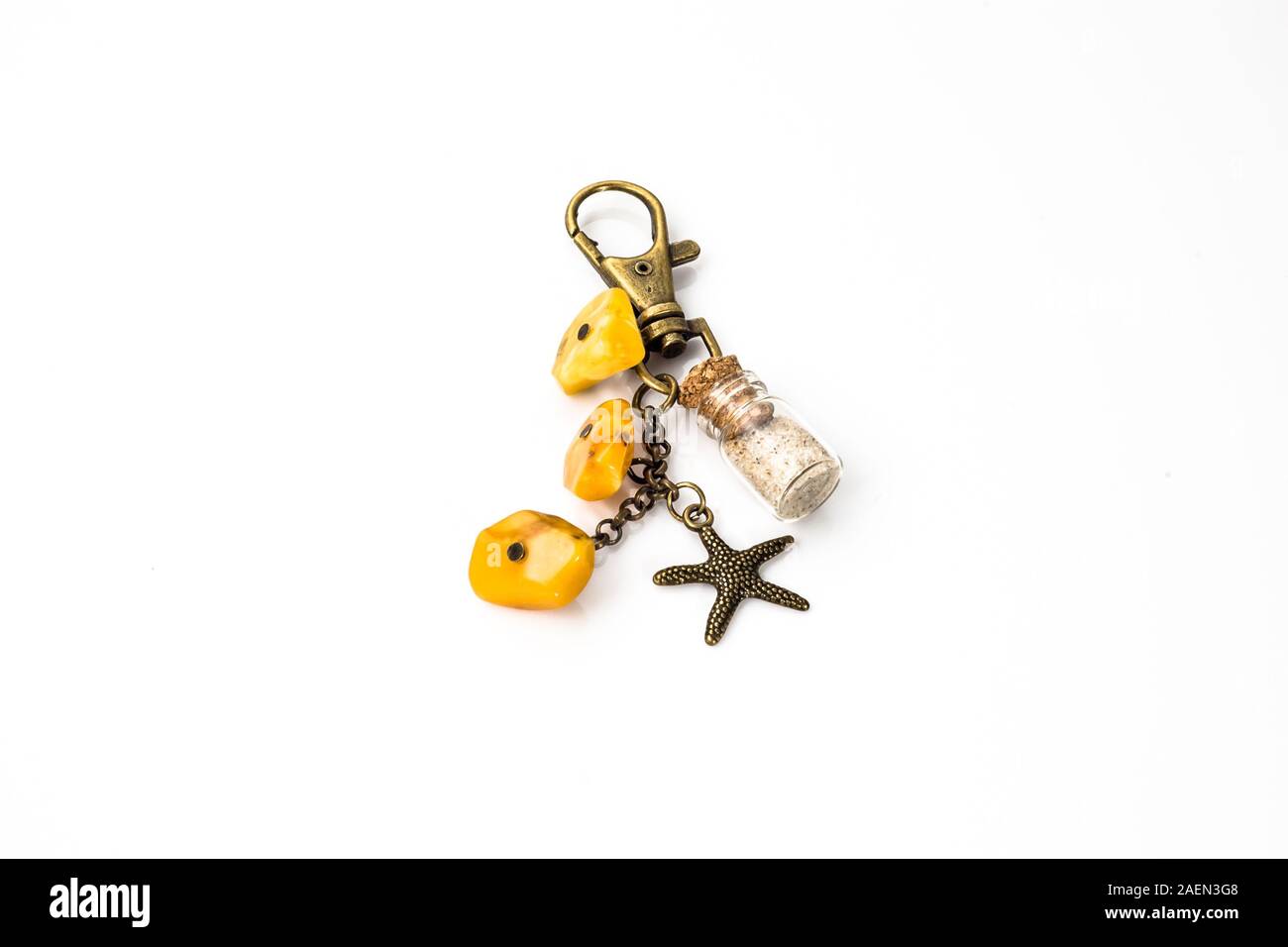 Gold keychain icon Cut Out Stock Images & Pictures - Alamy