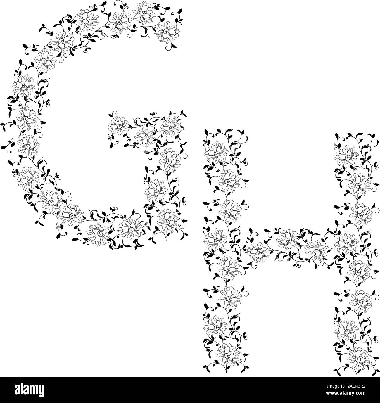 Gh font Black and White Stock Photos & Images - Alamy