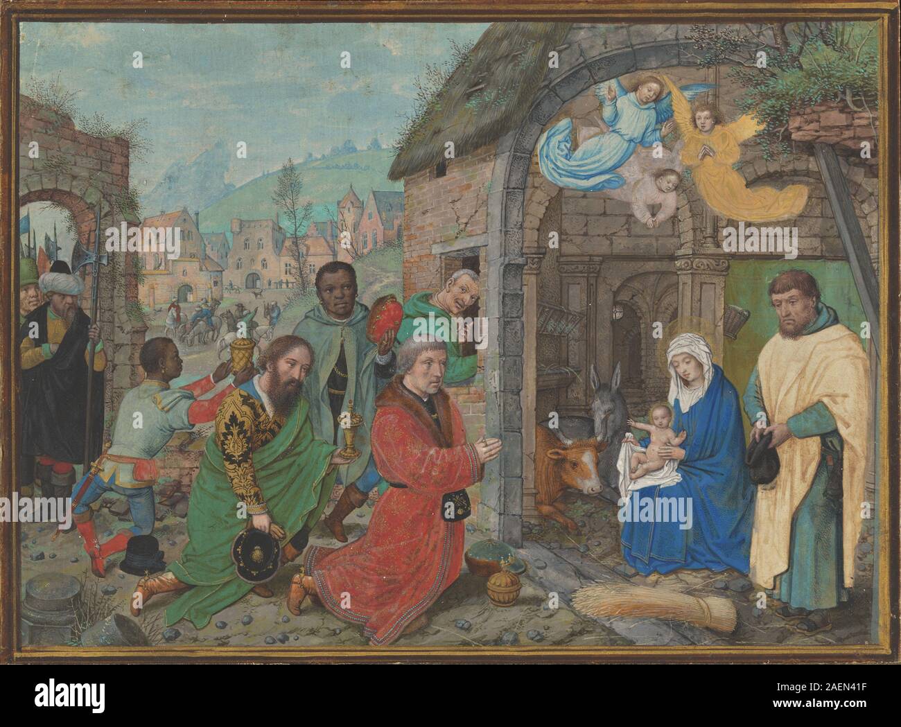 Simon Bening, The Adoration of the Magi, mid-1520s, The Adoration of ...