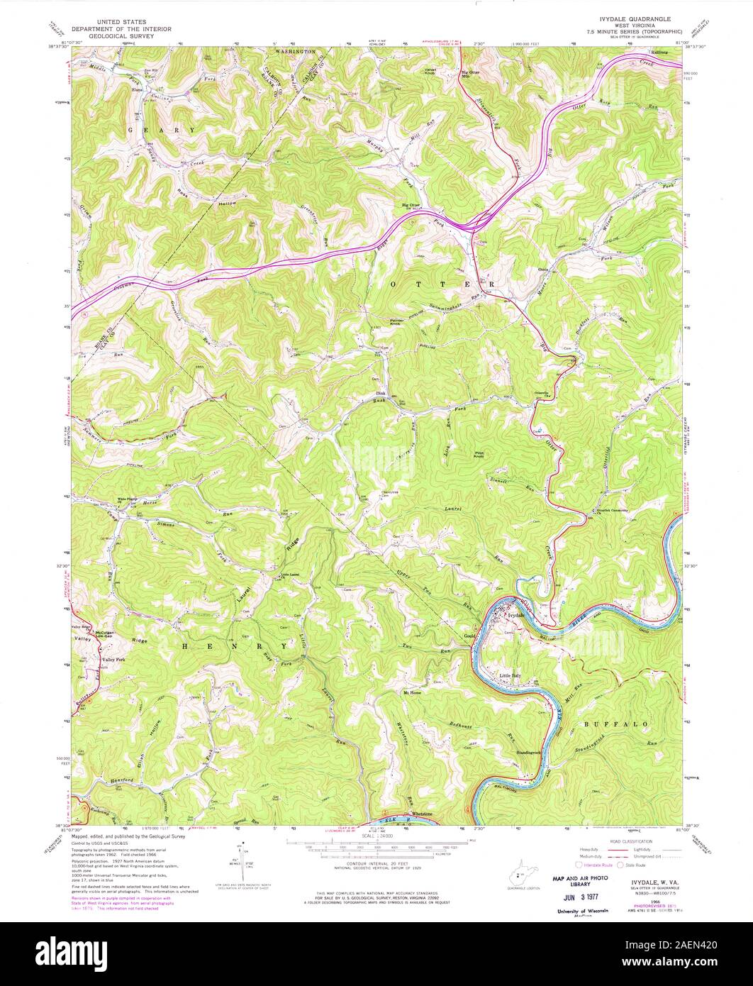 Map of ivydale hi-res stock photography and images - Alamy