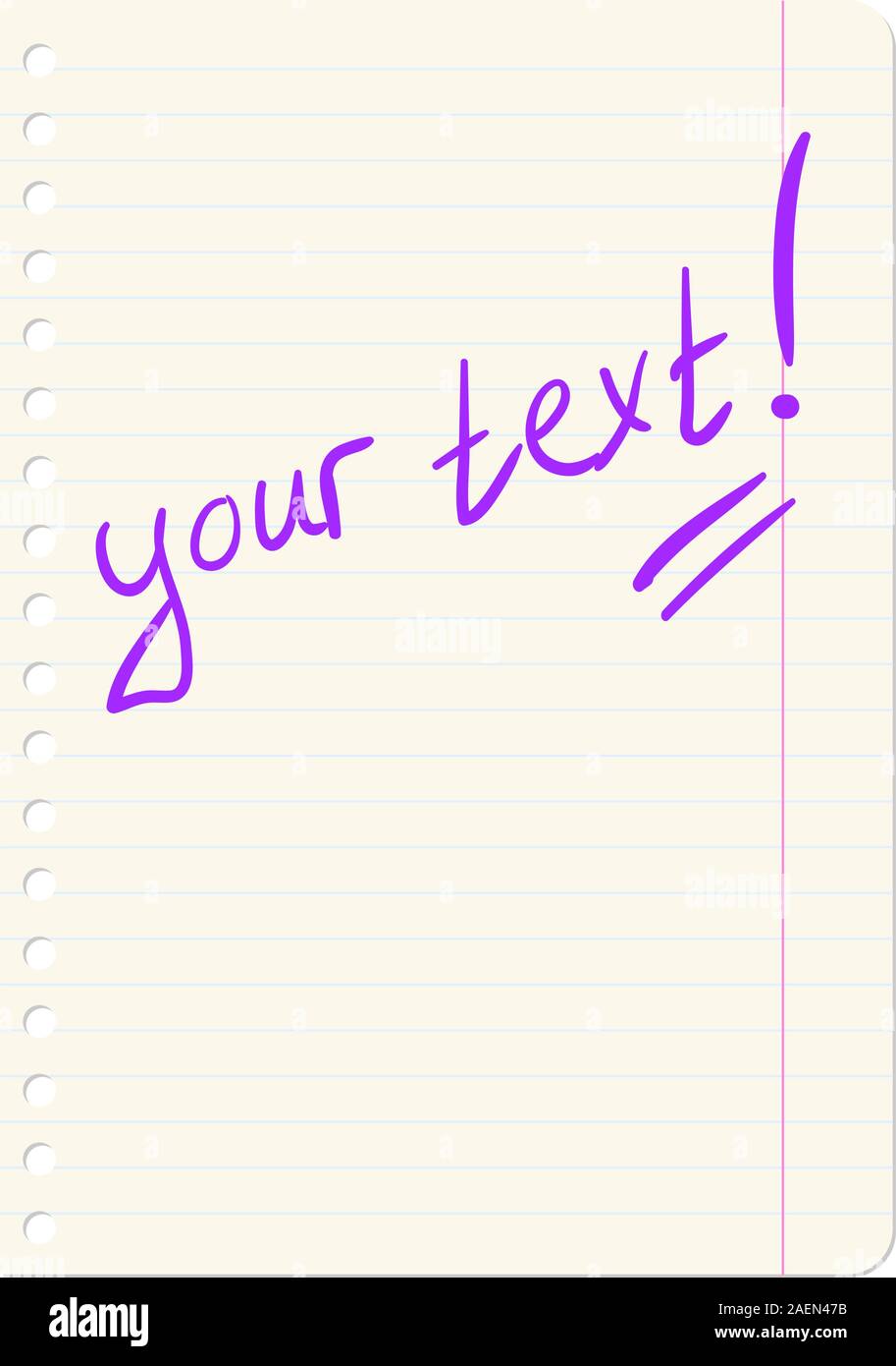 Blank sheets of paper sheet in line. Vector illustration Stock Vector ...