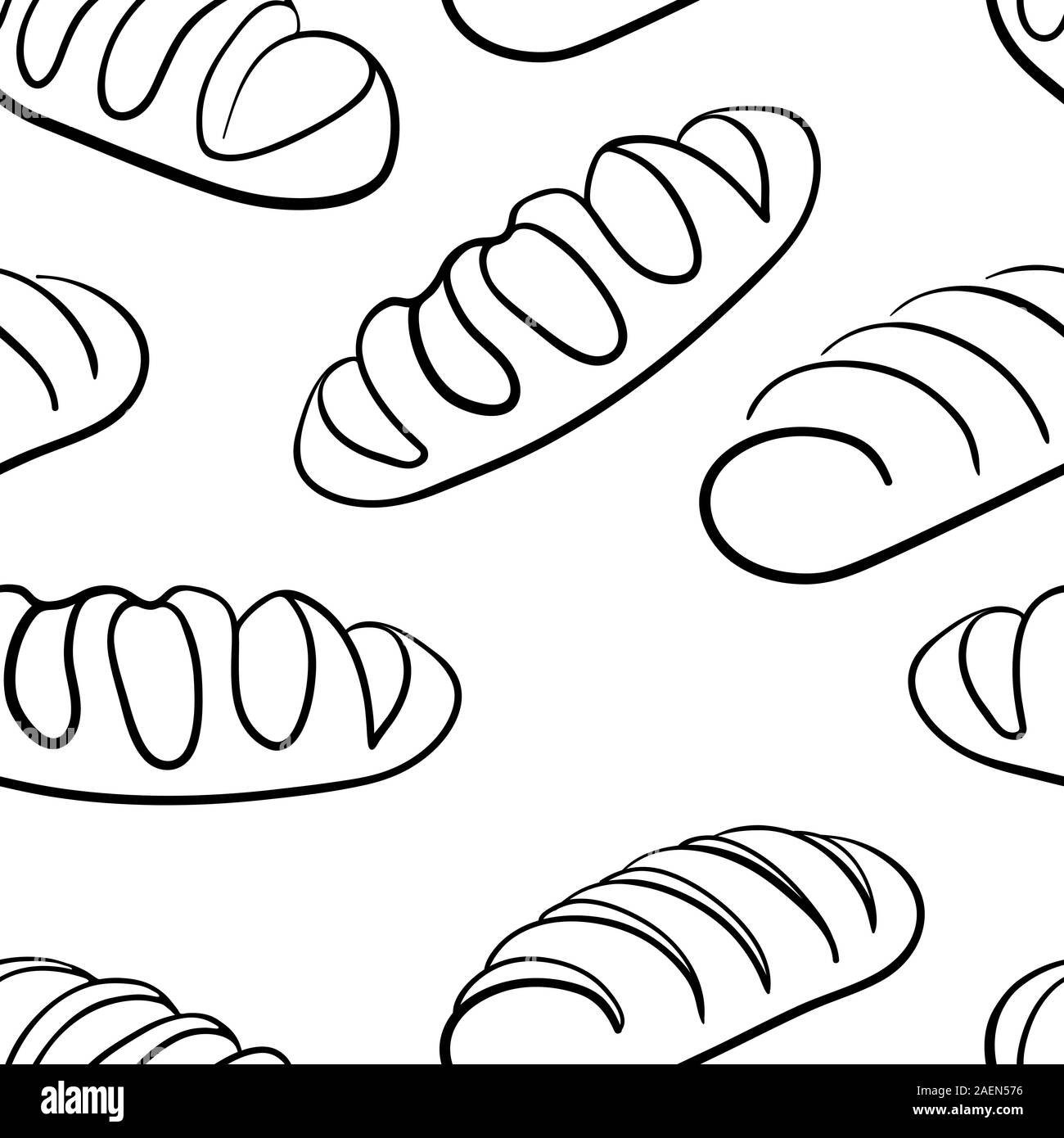 Loaf Of Bread Coloring Page