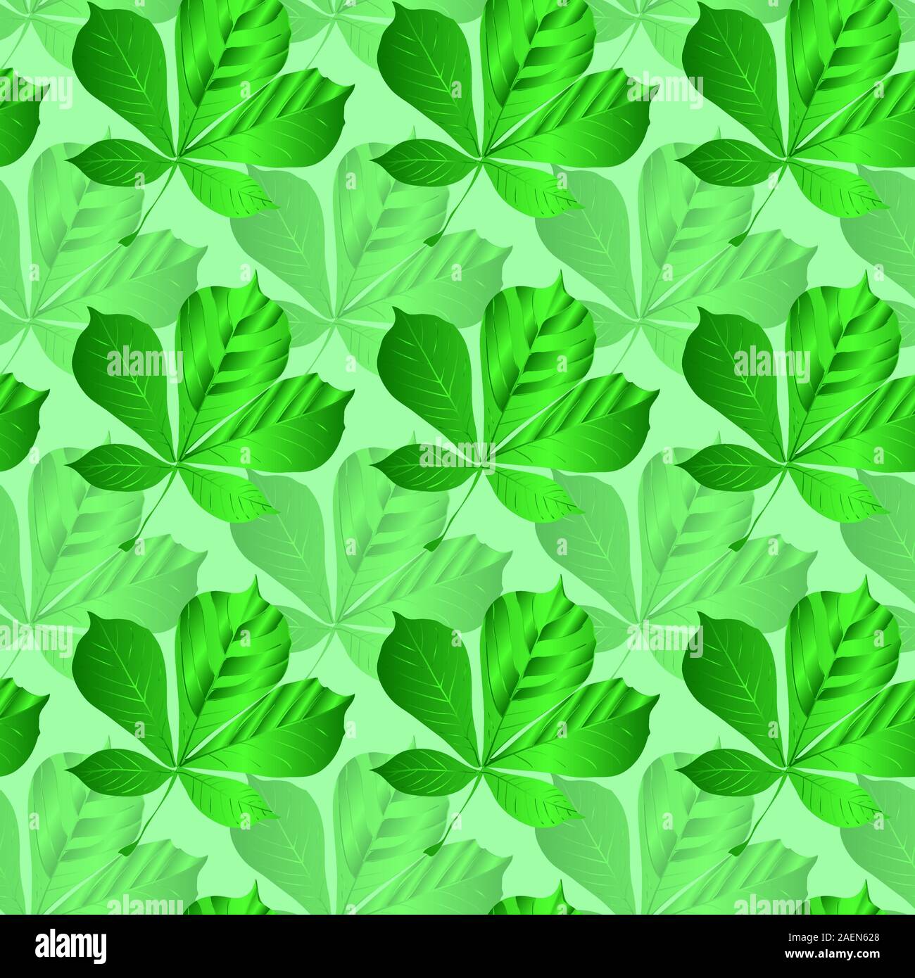 Seamless wallpaper pattern from abstract smooth forms, vector Stock ...