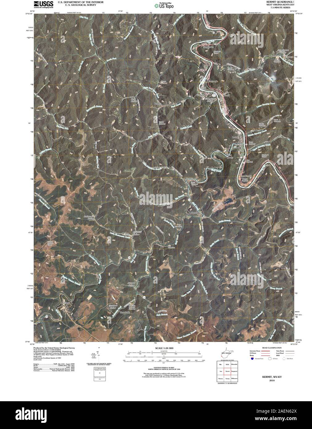 Kermit map hi-res stock photography and images - Alamy