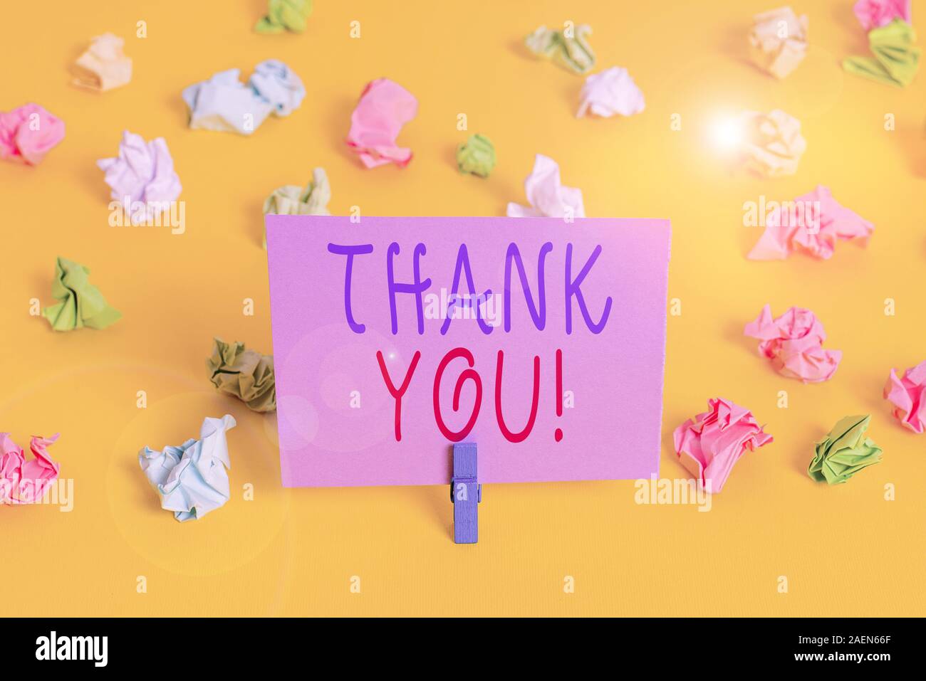 Conceptual hand writing showing Thank You. Concept meaning polite ...