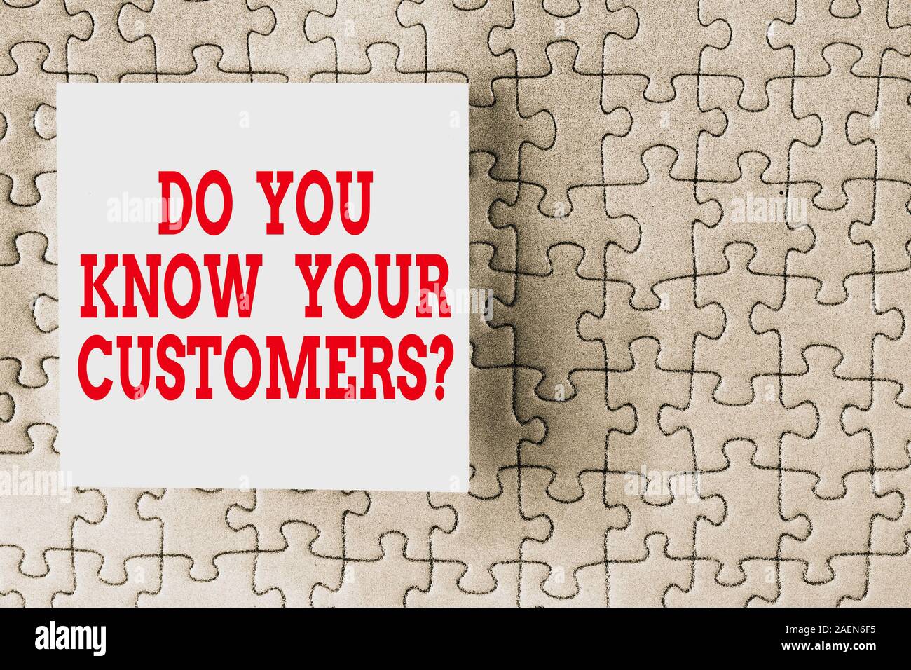 Text sign showing Do You Know Your Customers question. Business photo ...