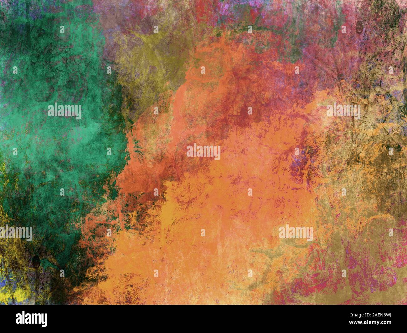 Grungy colored stamps collage. Shabby chic rusty texture. Grunge ...