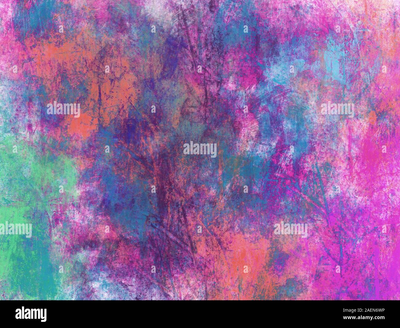 Grungy colored stamps collage. Shabby chic rusty texture. Grunge ...