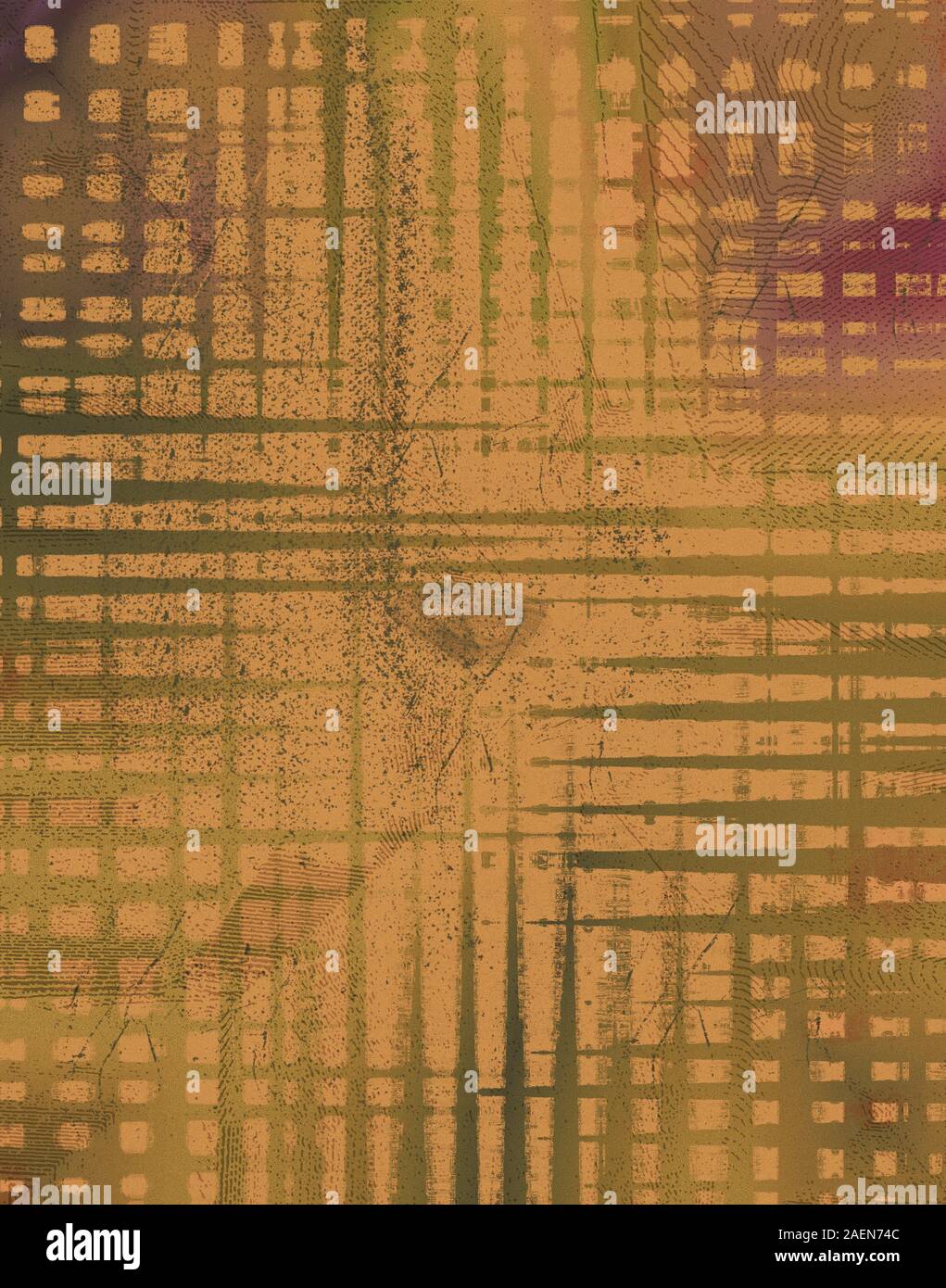 Distressed textured paper. Collection of colors, streaks & patches on ...