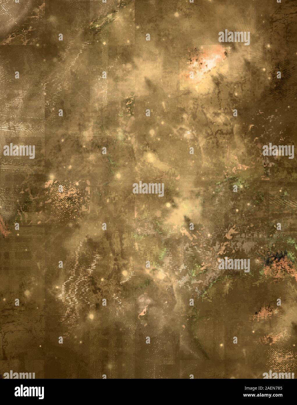 Distressed textured paper. Collection of colors, streaks & patches on ...