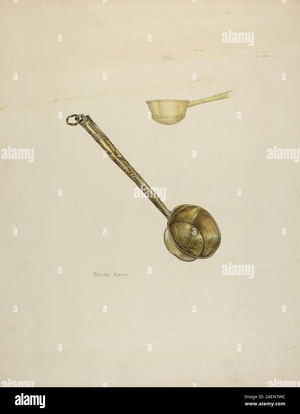 Stanley Mazur, Starch Strainer, 1938, Starch Strainer; 1938 date Stock ...