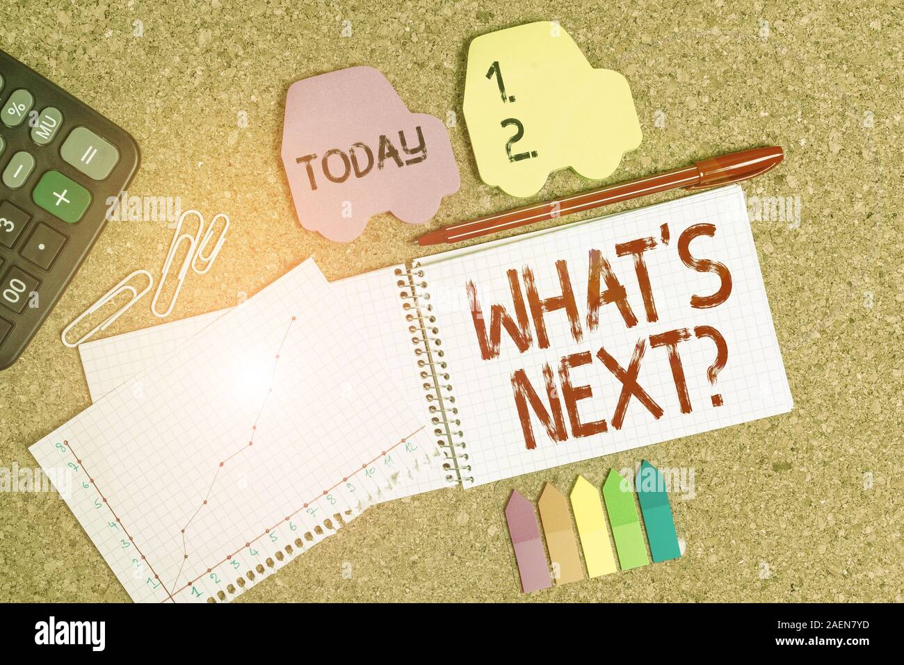 Conceptual hand writing showing What S Next Question. Concept meaning ... Conceptual hand writing showing What S Next Question. Concept meaning ...