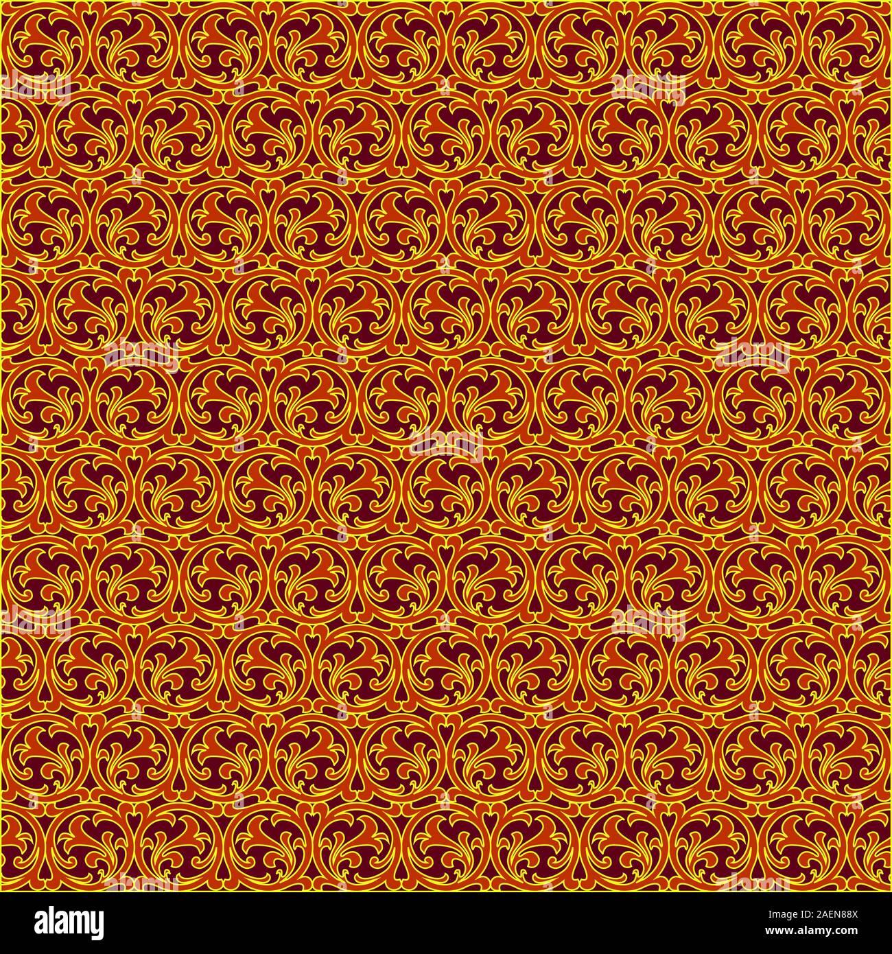 Seamless wallpaper pattern Stock Vector Image & Art - Alamy