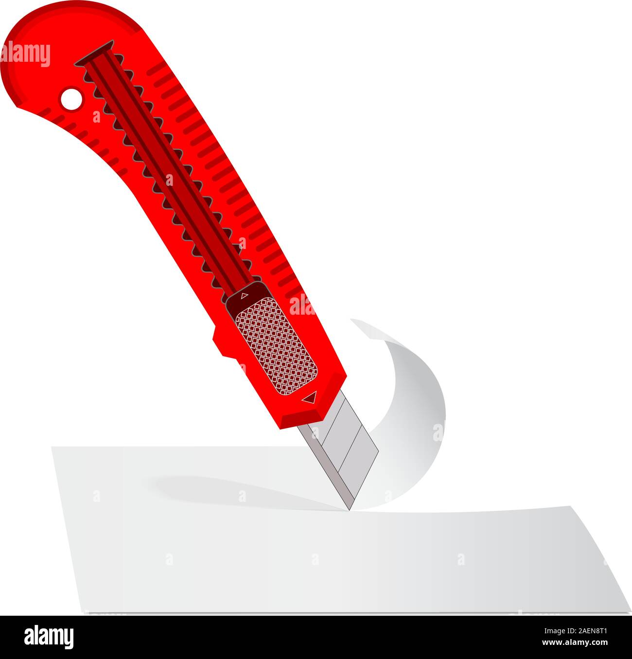 Letter paper knife Stock Vector Images - Alamy