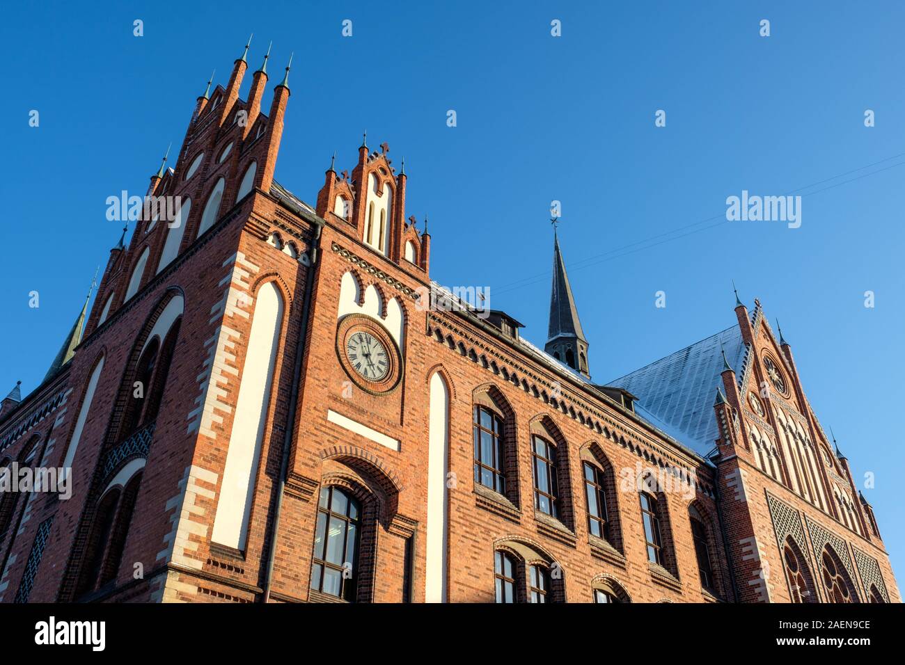 Gothic brick building hi-res stock photography and images - Alamy