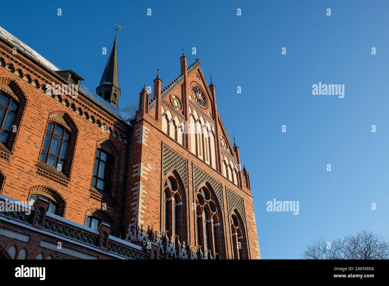 Gothic brick building hi-res stock photography and images - Alamy