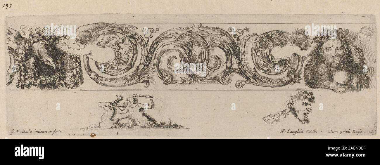 An etching by Stefano Della Bella probably from 1648 depicting an ...