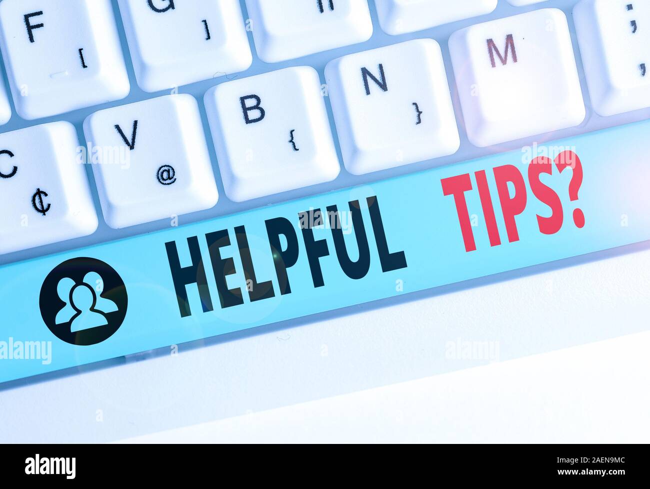 Handwriting text writing Helpful Tips Question. Conceptual photo secret ...