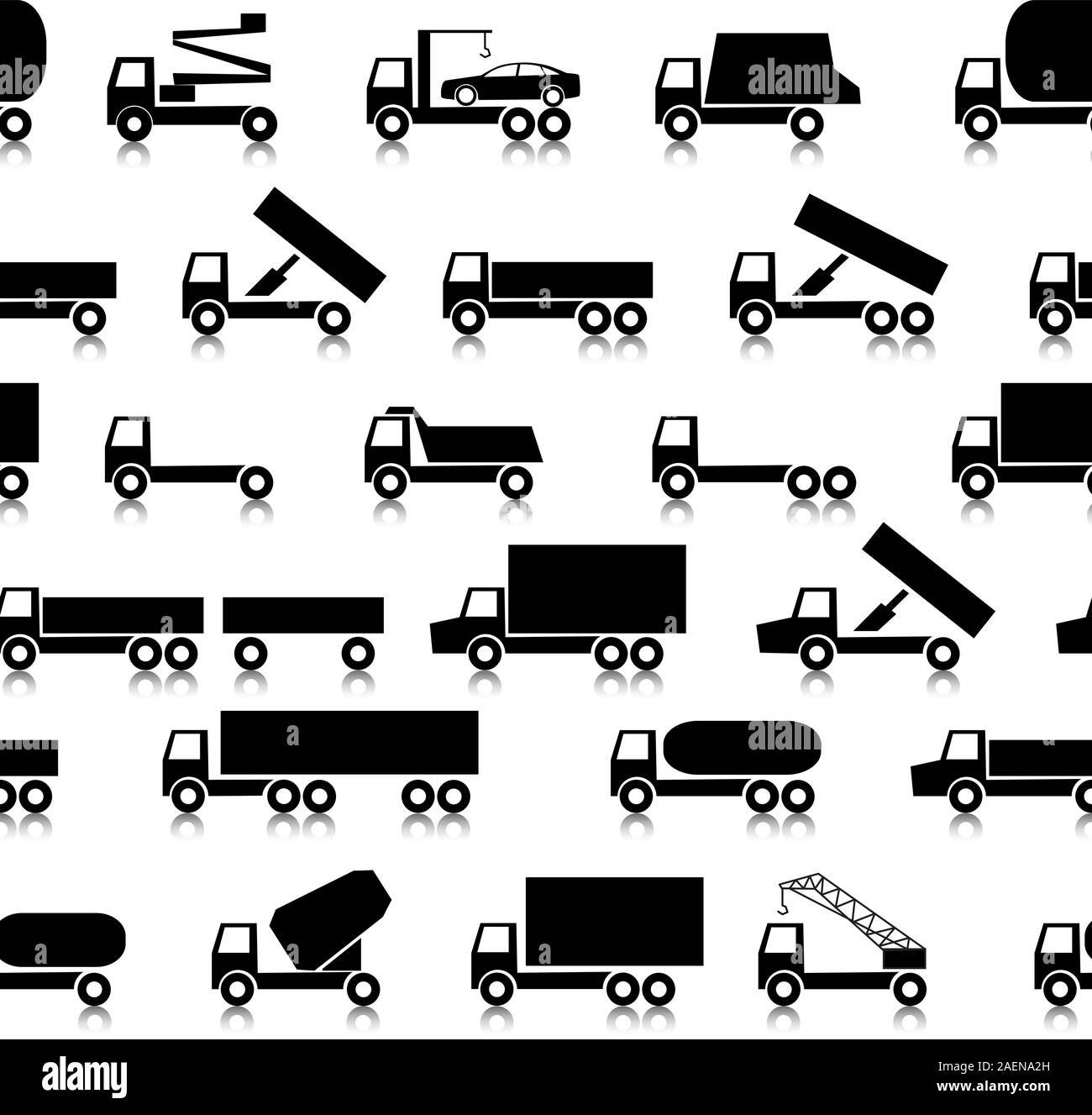 Loading cars for delivery Stock Vector Images - Alamy