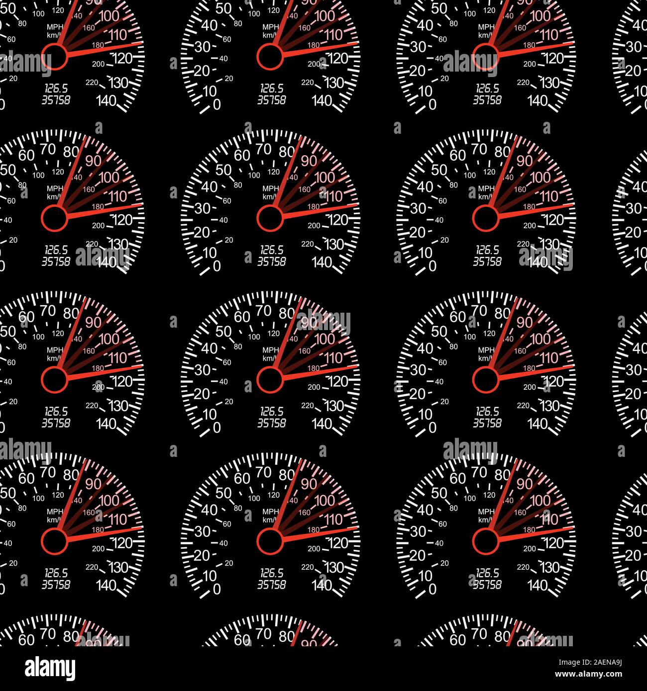 Speedometer macro Stock Vector Images - Alamy