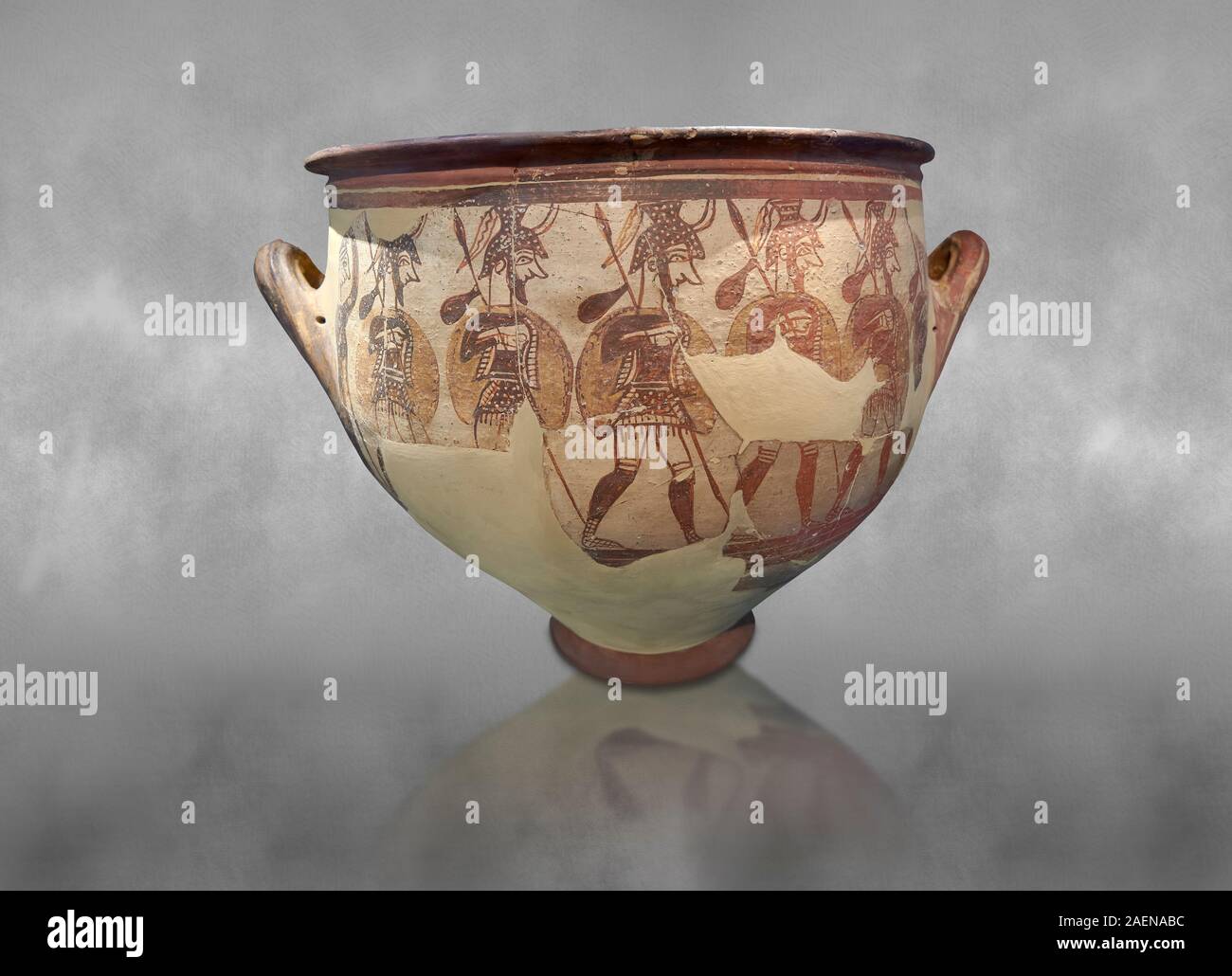 Greek soldiers vase hi-res stock photography and images - Alamy