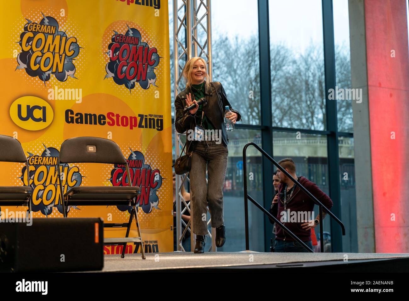 DORTMUND, GERMANY - December 7th 2019: Emily Kinney (*1985, actress ...