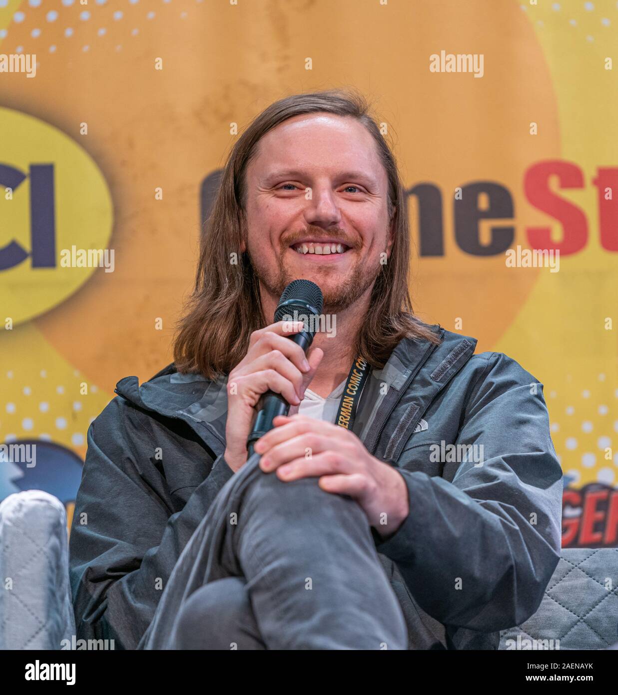 DORTMUND, GERMANY - December 7th 2019: Joshua Mikel (American actor ...