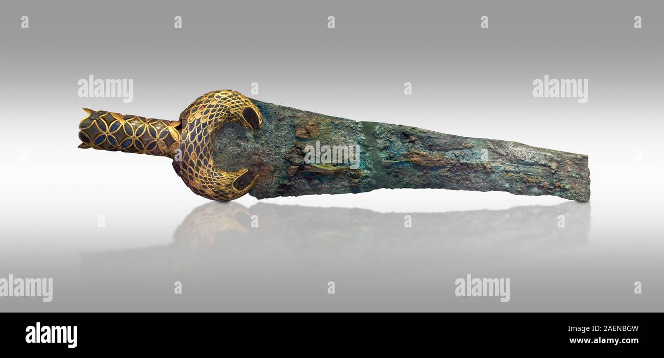 Inlaid Dagger Mycenae