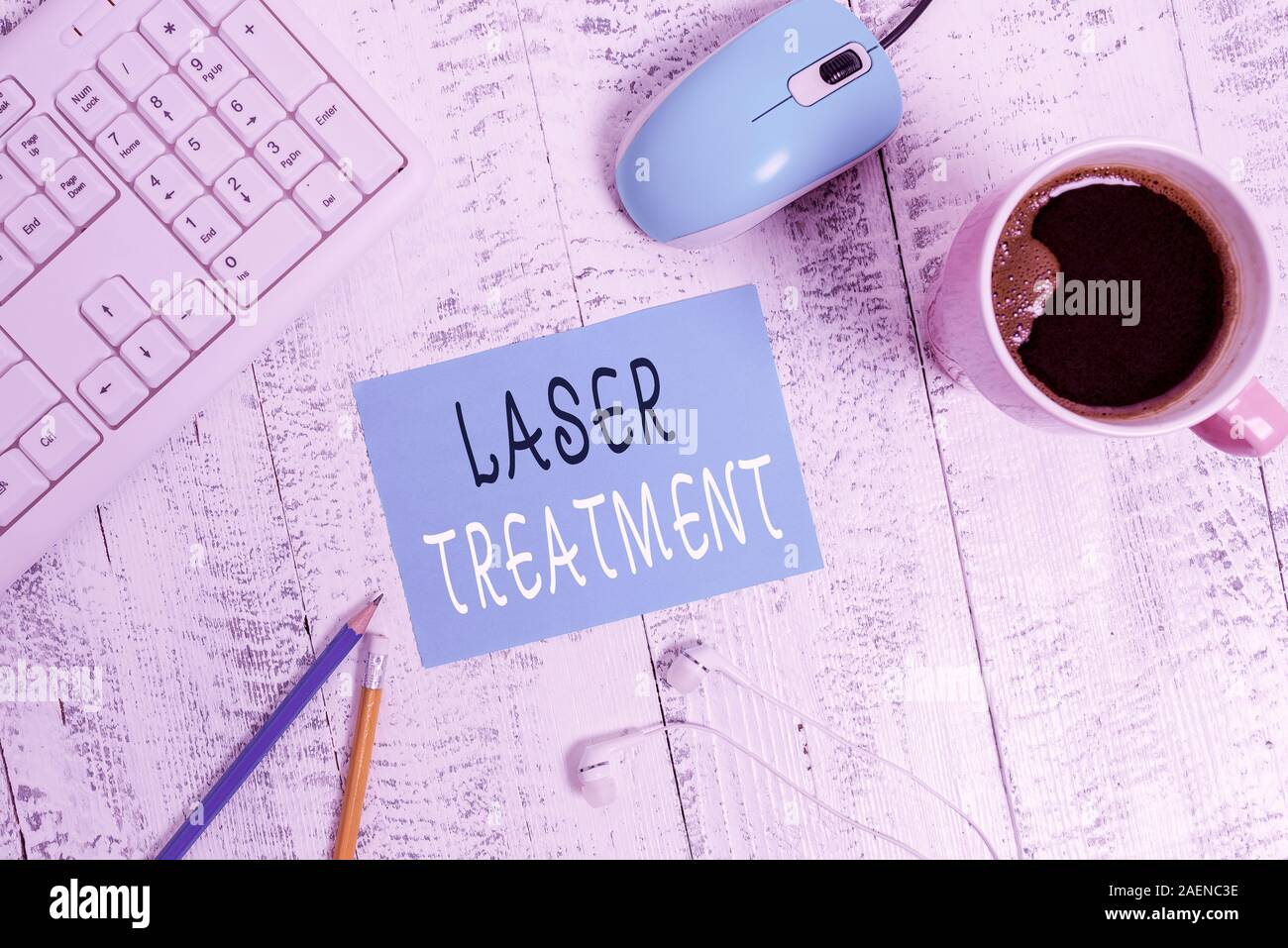 Word writing text Laser Treatment. Business photo showcasing any of ...