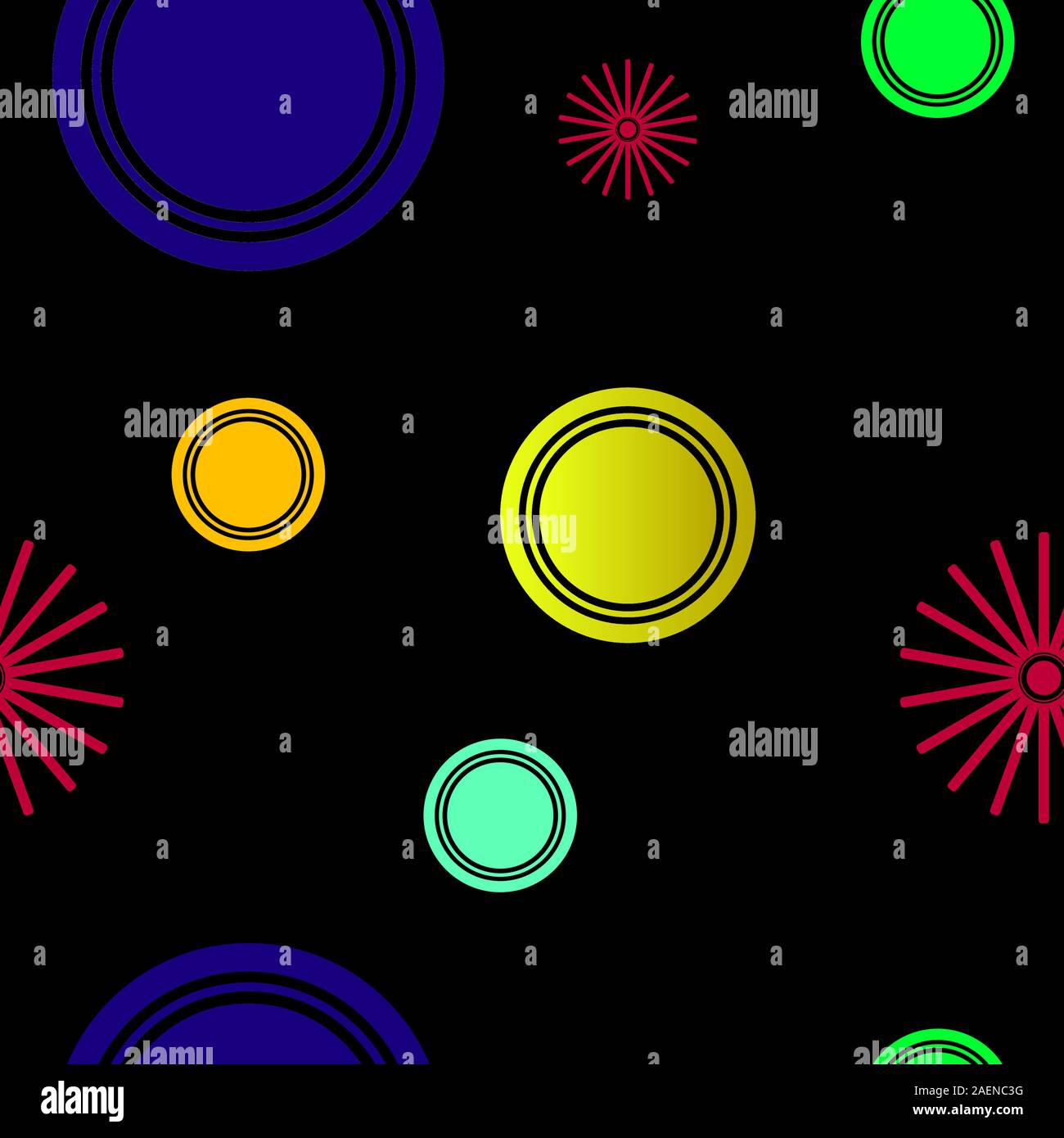 Seamless wallpaper from abstract smooth forms Stock Vector Image & Art ...