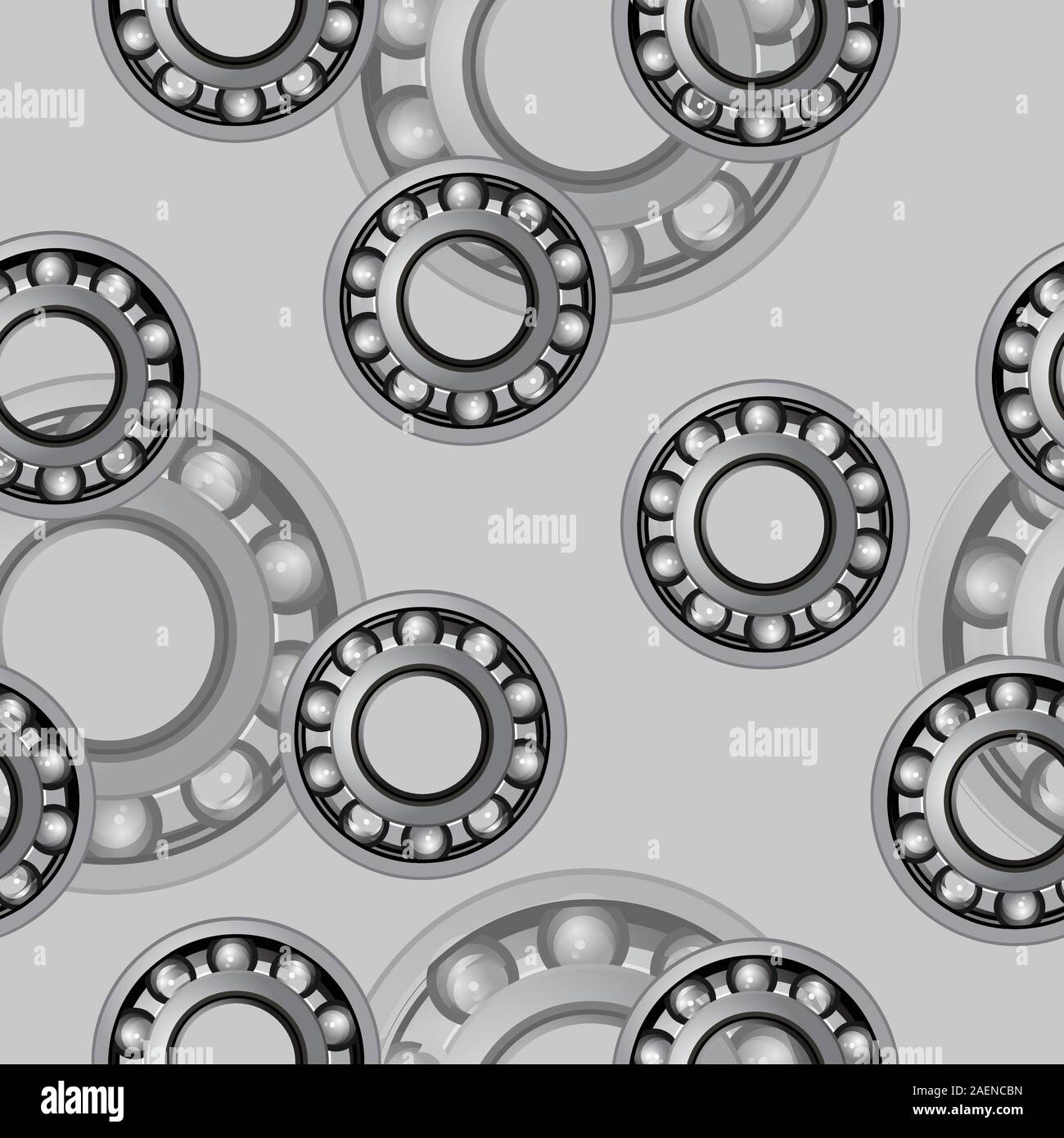 vector bearings illustration. Seamless wallpaper Stock Vector Image ...