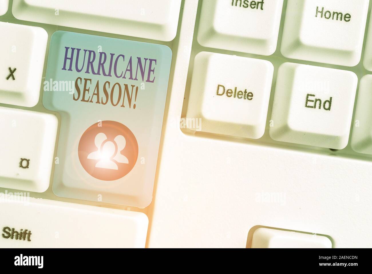 Tropical cyclones with lightning hi-res stock photography and images ...
