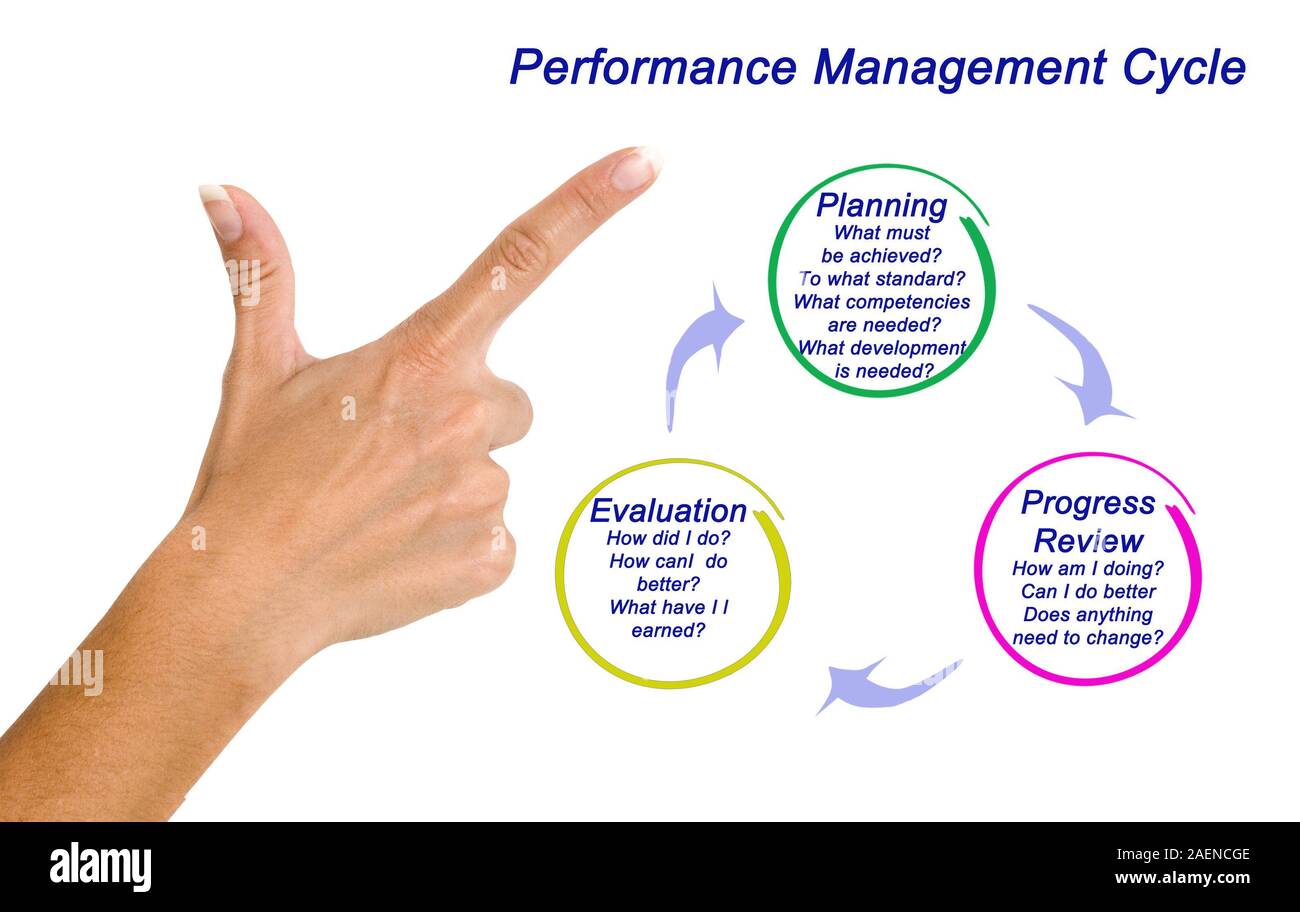 The Performance Management Process Stock Photo - Alamy