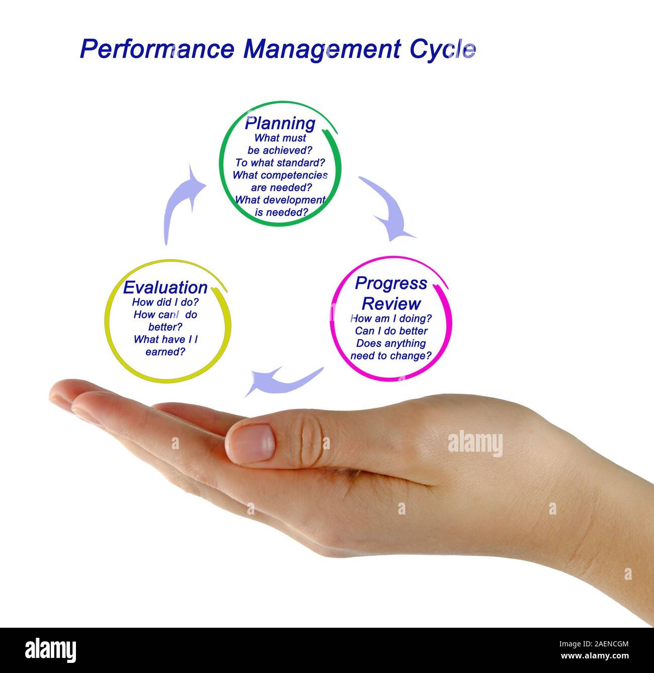 The Performance Management Process Stock Photo - Alamy