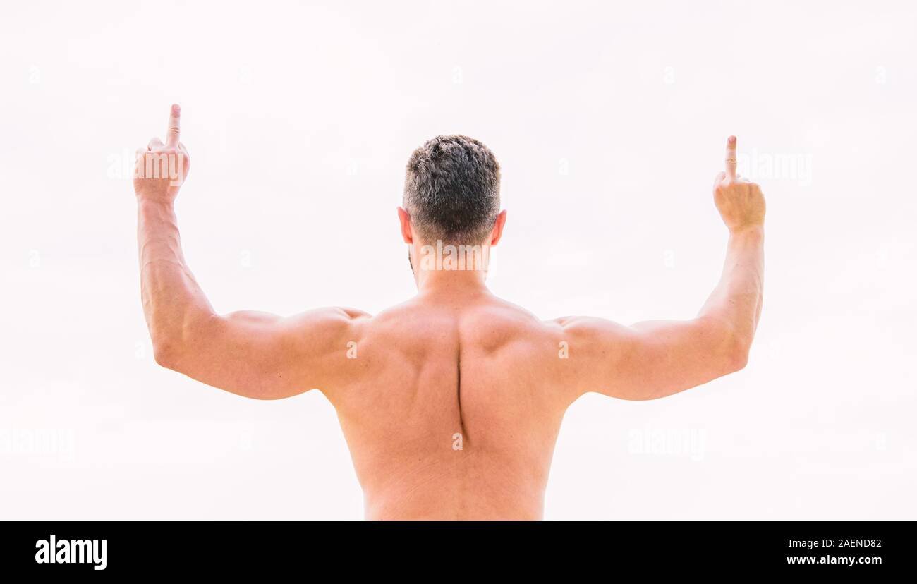 Great shape. Achieve success. Successful athlete. Victory and success ...