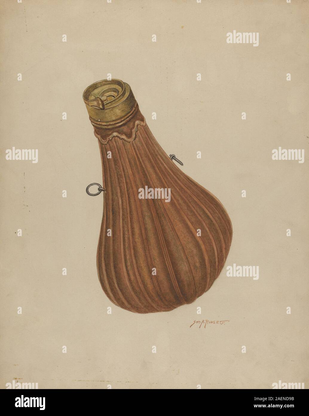 Sydney Roberts, Shot Cannister, c 1940, Shot Cannister; c. 1940 Stock ...