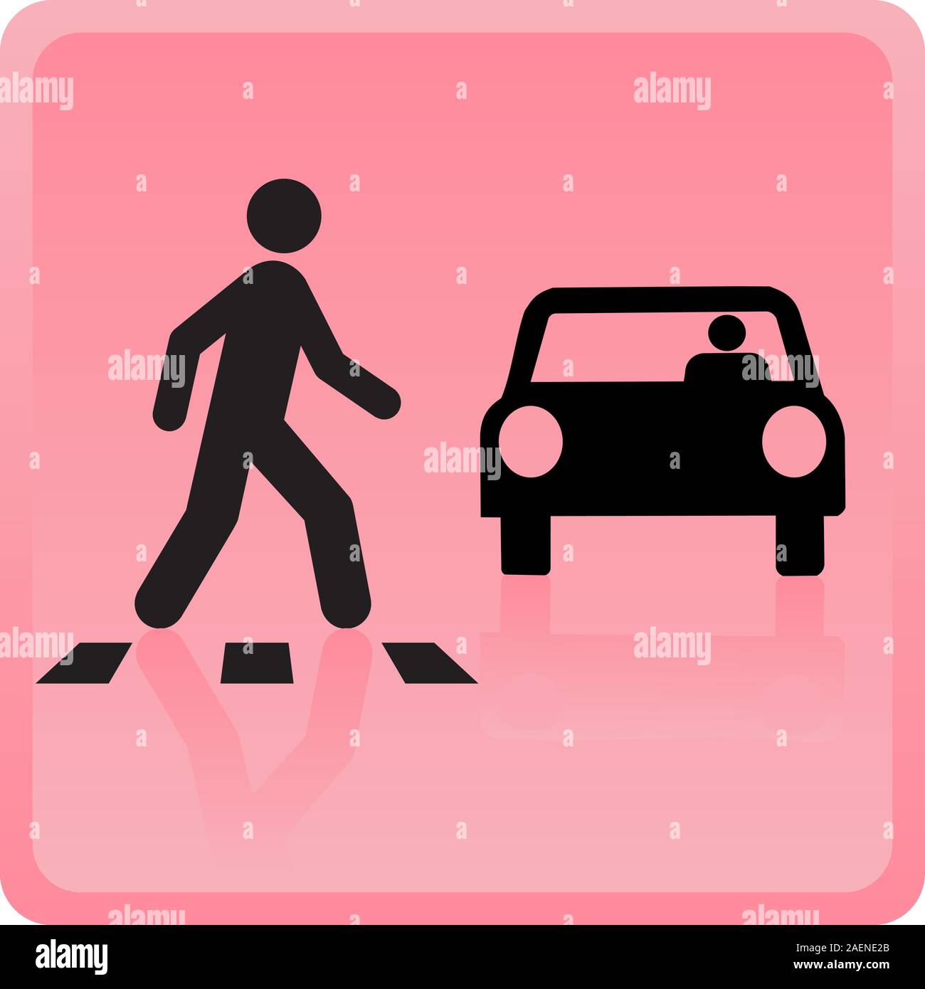 Crosses street Stock Vector Images - Alamy