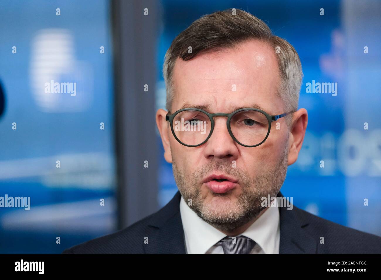 Brussels, Belgium. 10th Dec, 2019. German State Minister for Europe ...
